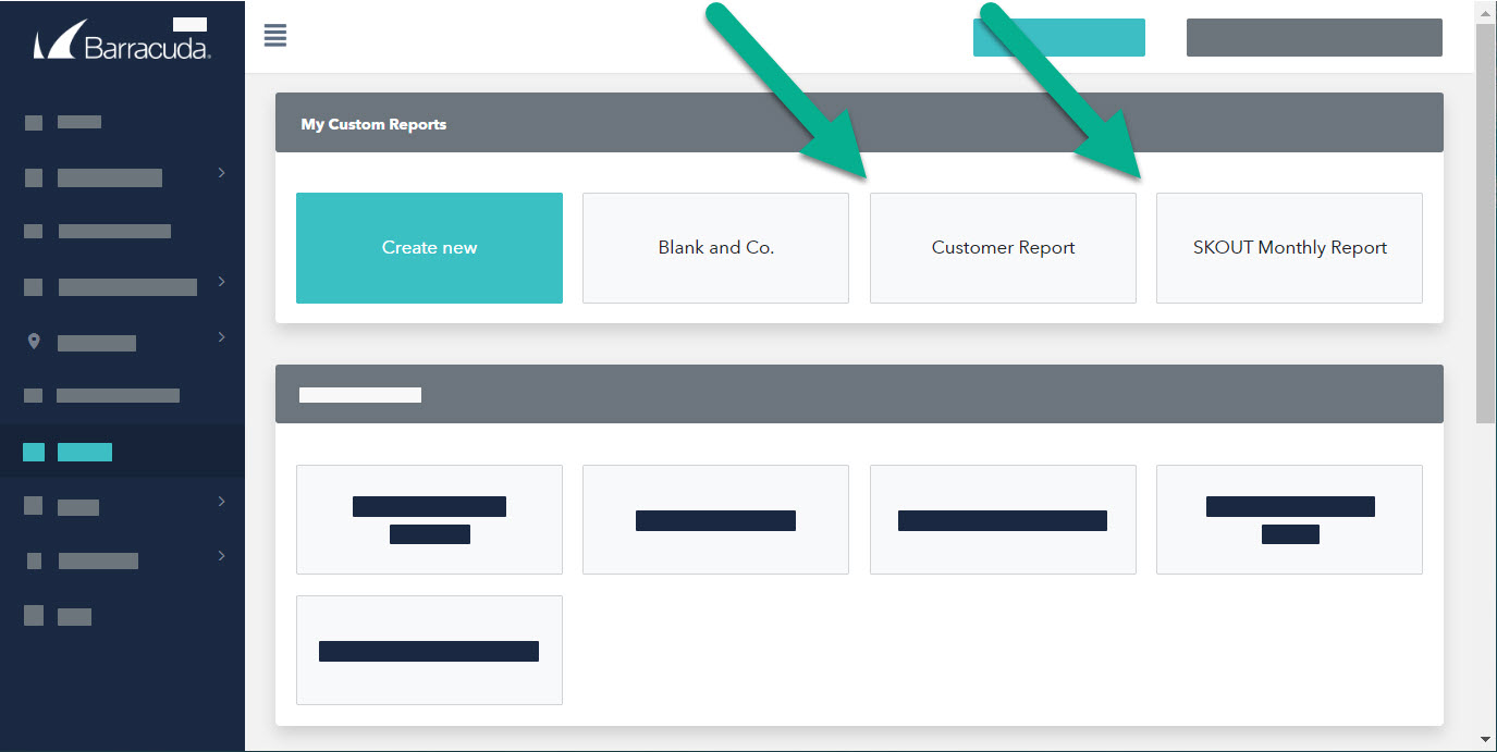 Modifying Report Options for Custom Reports | Barracuda Campus